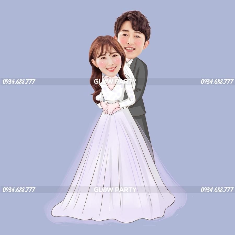 Chibi cưới - set 1 – Glowstore