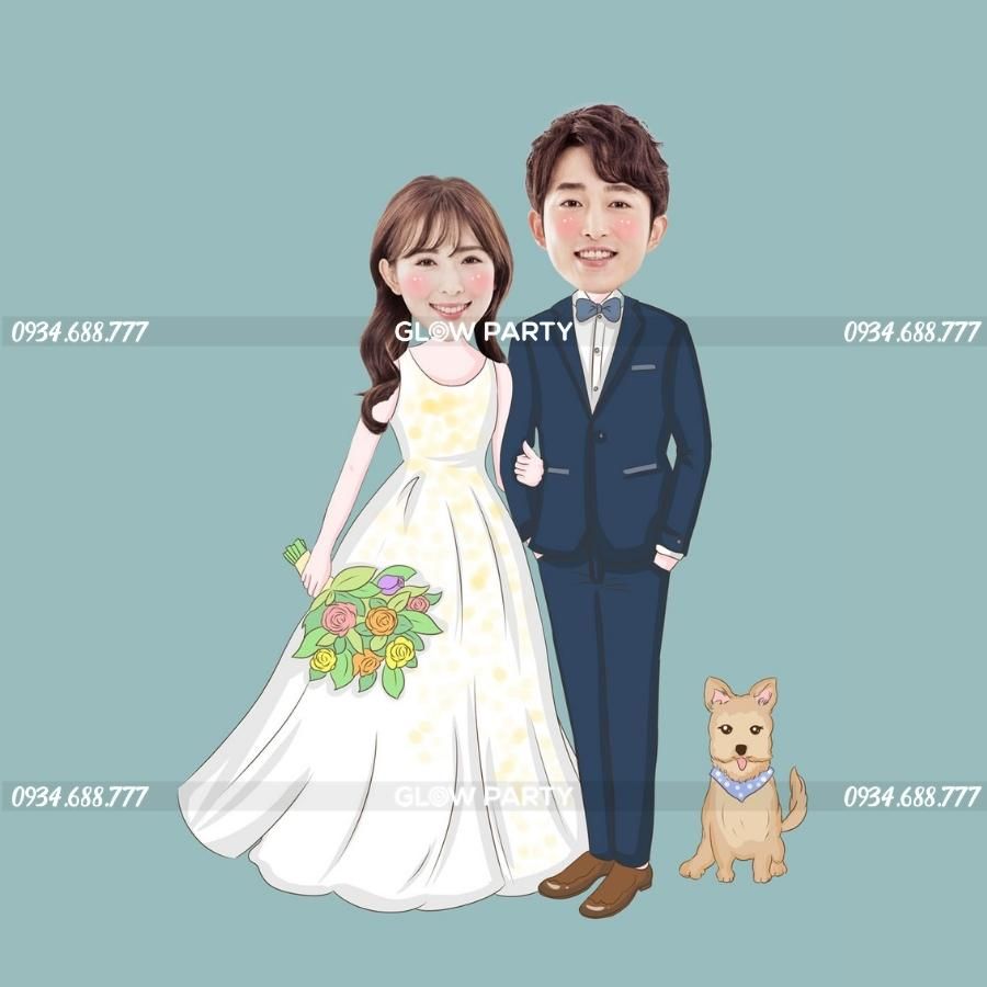 Chibi cưới - set 3 – Glowstore
