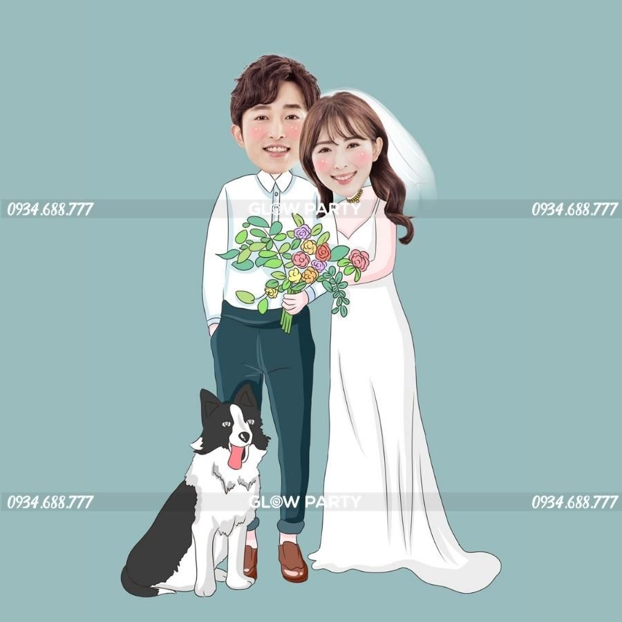 Chibi cưới - set 3 – Glowstore