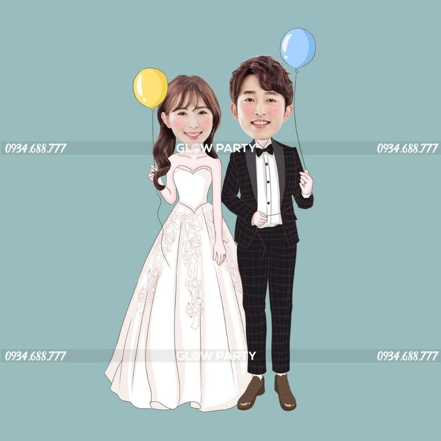 Chibi cưới - set 3 – Glowstore