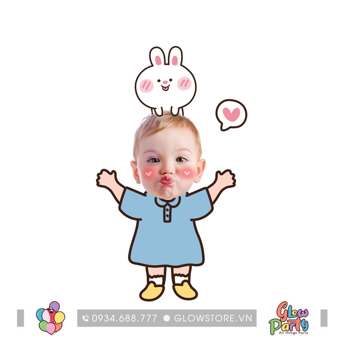 Chib bé gái Thú cưng – Glowstore