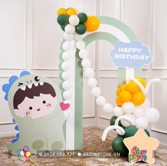 Gói Background mini chủ đề Khủng long – Glowstore