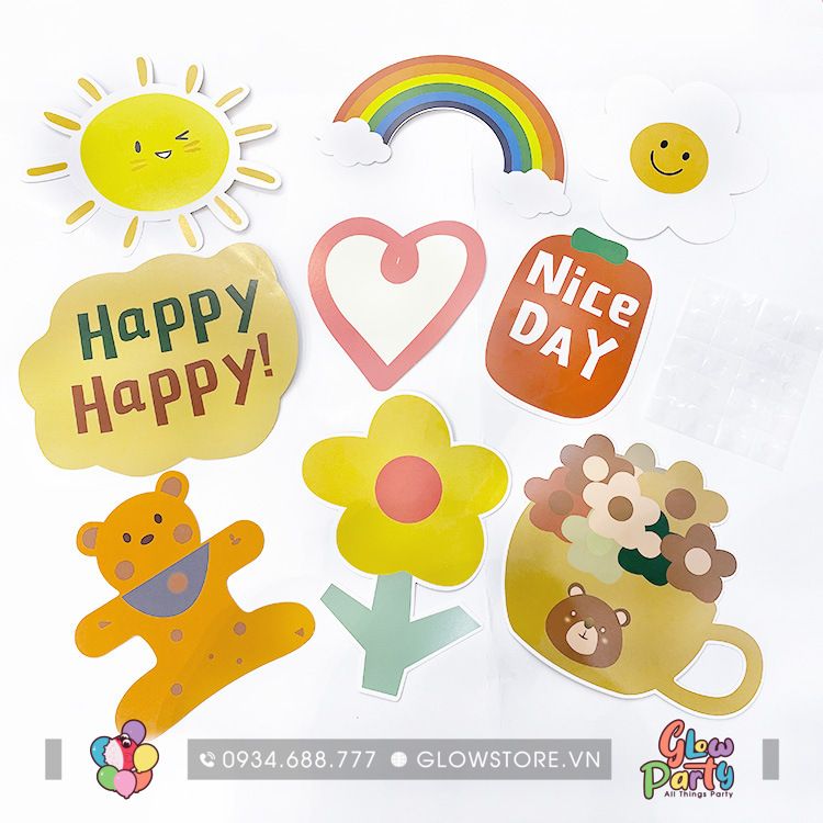 Sticker Vui nhộn dán line bóng – Glowstore