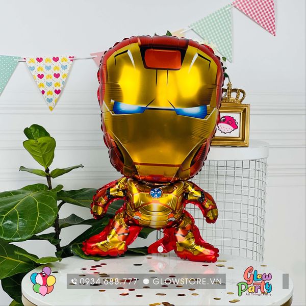 Bóng nhôm - Bóng kiếng Nylon Người Sắt - Iron man – Glowstore