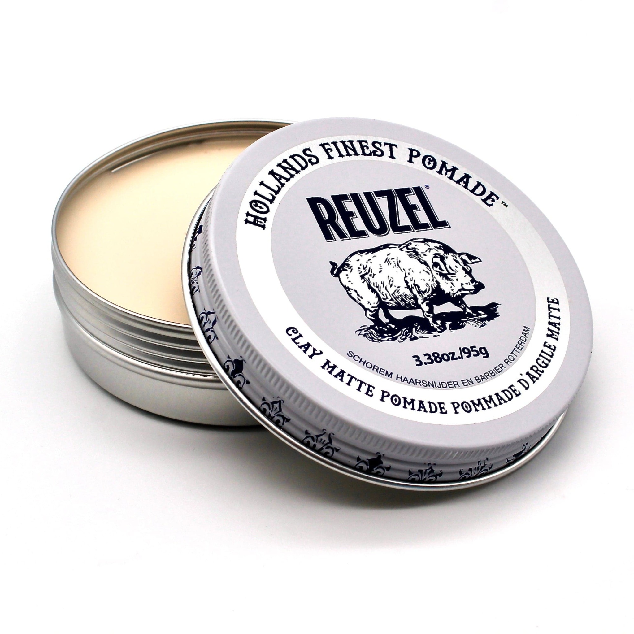 Reuzel Clay Matte Pomade (3 kích thước) – Hair Bros