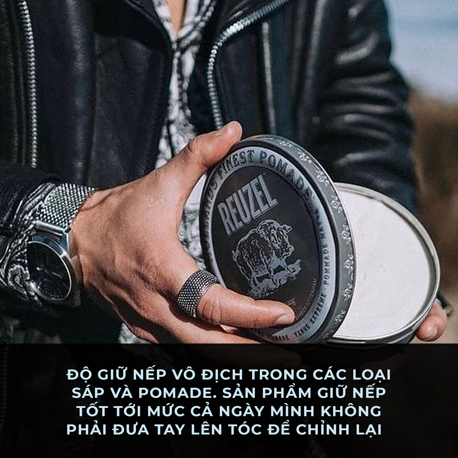 Reuzel Extreme Hold Matte Pomade (3 kích thước) – Hair Bros