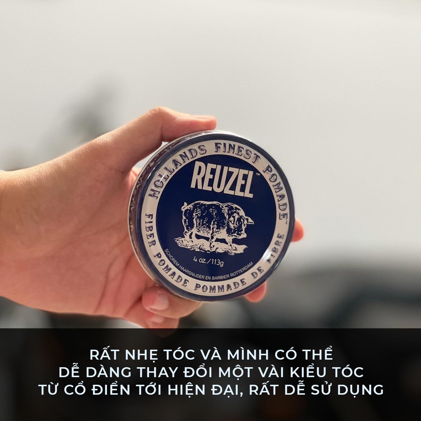 Reuzel Fiber Pomade (3 kích thước) – Hair Bros