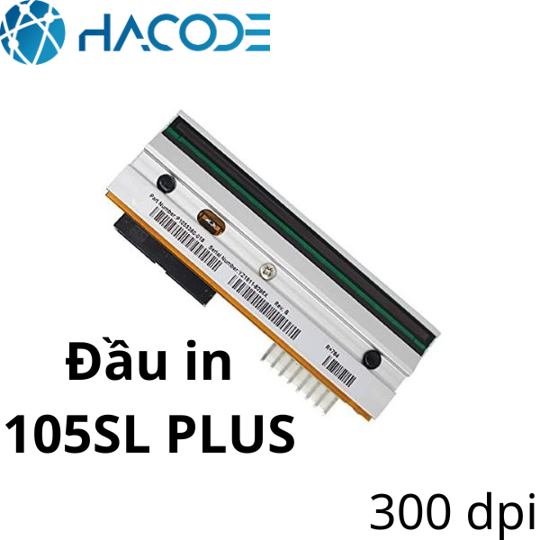 Đầu in máy in mã vạch Zebra 105SL PLUS 300dpi – HACODE.VN