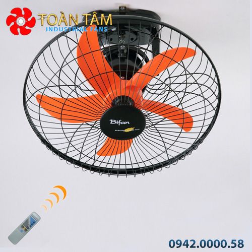 Quạt đảo gắn trần Bifan DACK có remote điều khiển GIÁ RẺ NHẤT