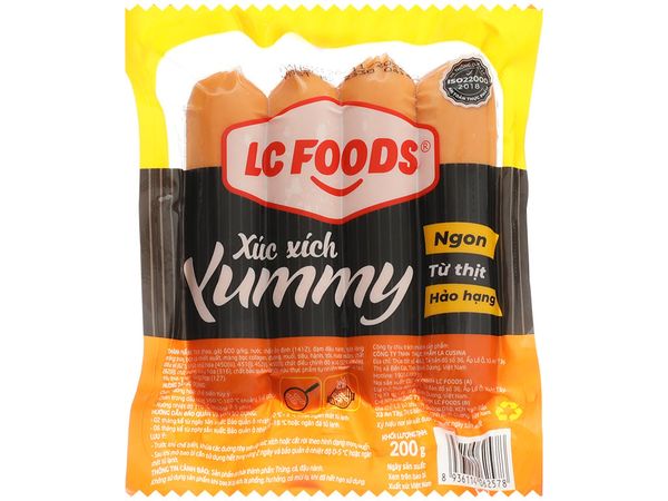 XÚC XÍCH YUMMY LC FOOD 200G*4 – BON GROCER