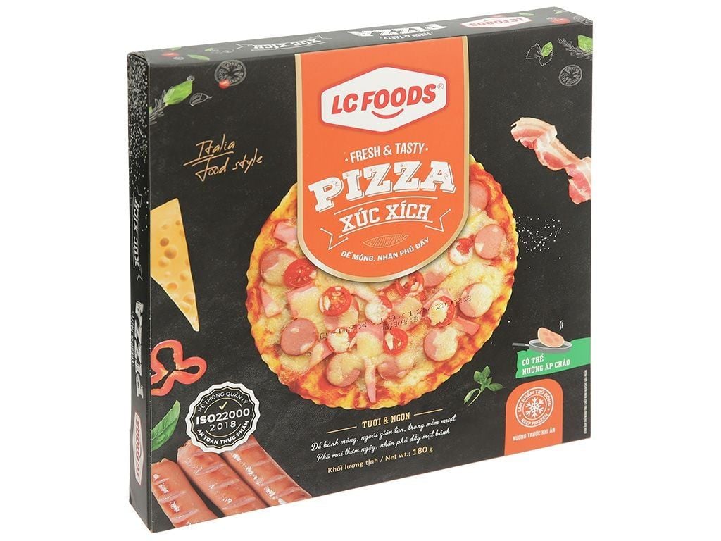 PIZZA XUC XICH LC FOOD 180G – BON GROCER