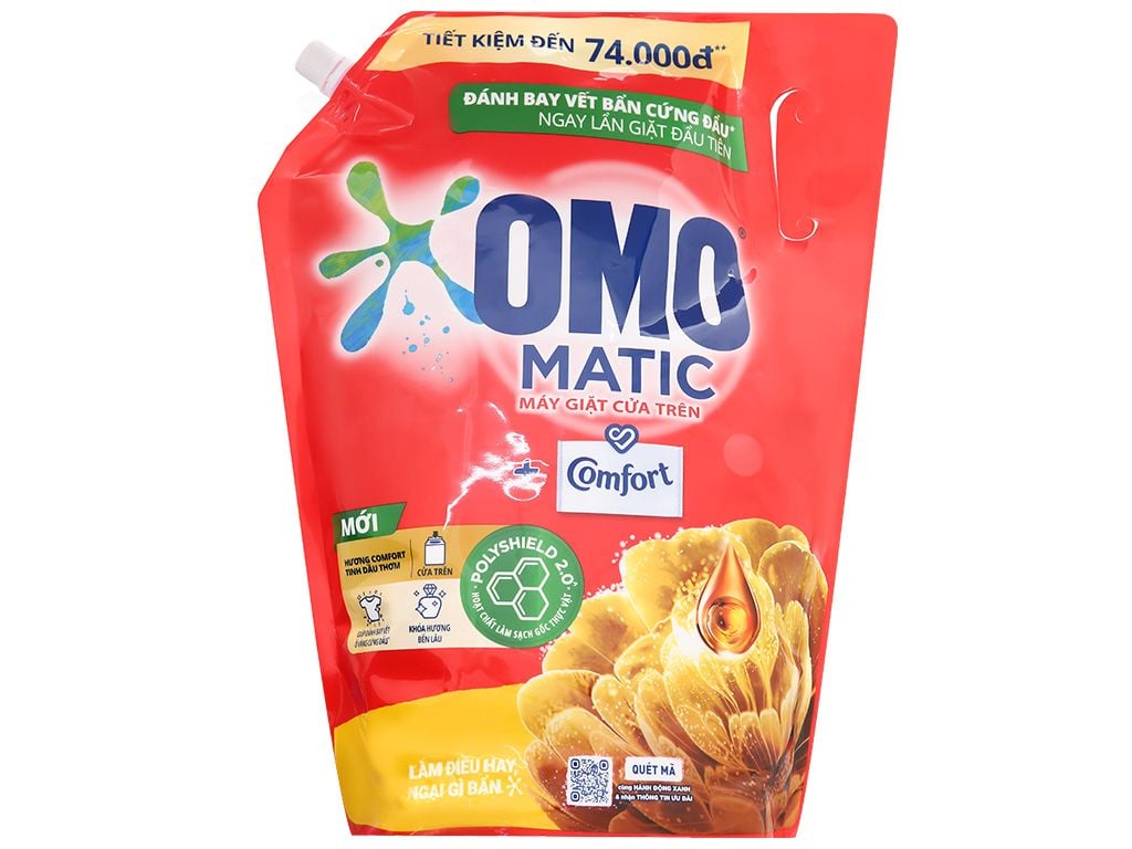 NƯỚC GIẶT OMO CF TINH DẦU THƠM 3.6KG – BON GROCER