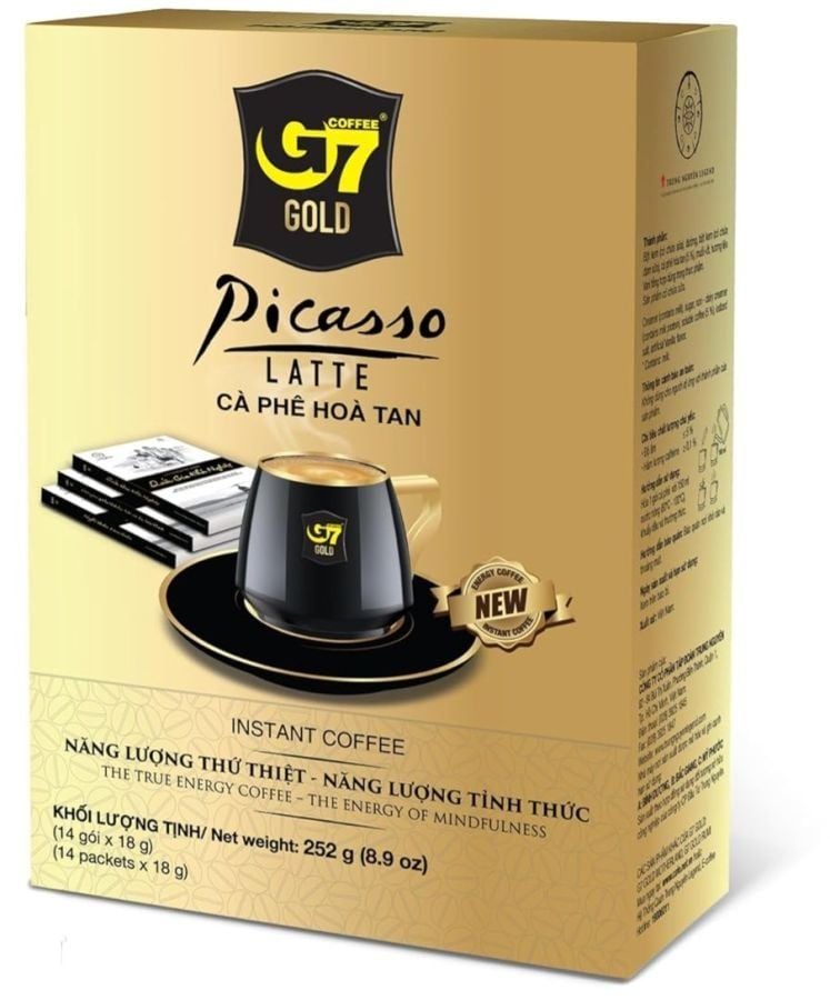 CAFE HOA TAN G7 GOLD PICASSO LATTE 252G – BON GROCER