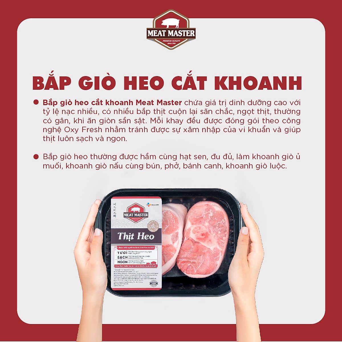 BẮP GIÒ CẮT KHOANH MEAT MASTER 400G – BON GROCER