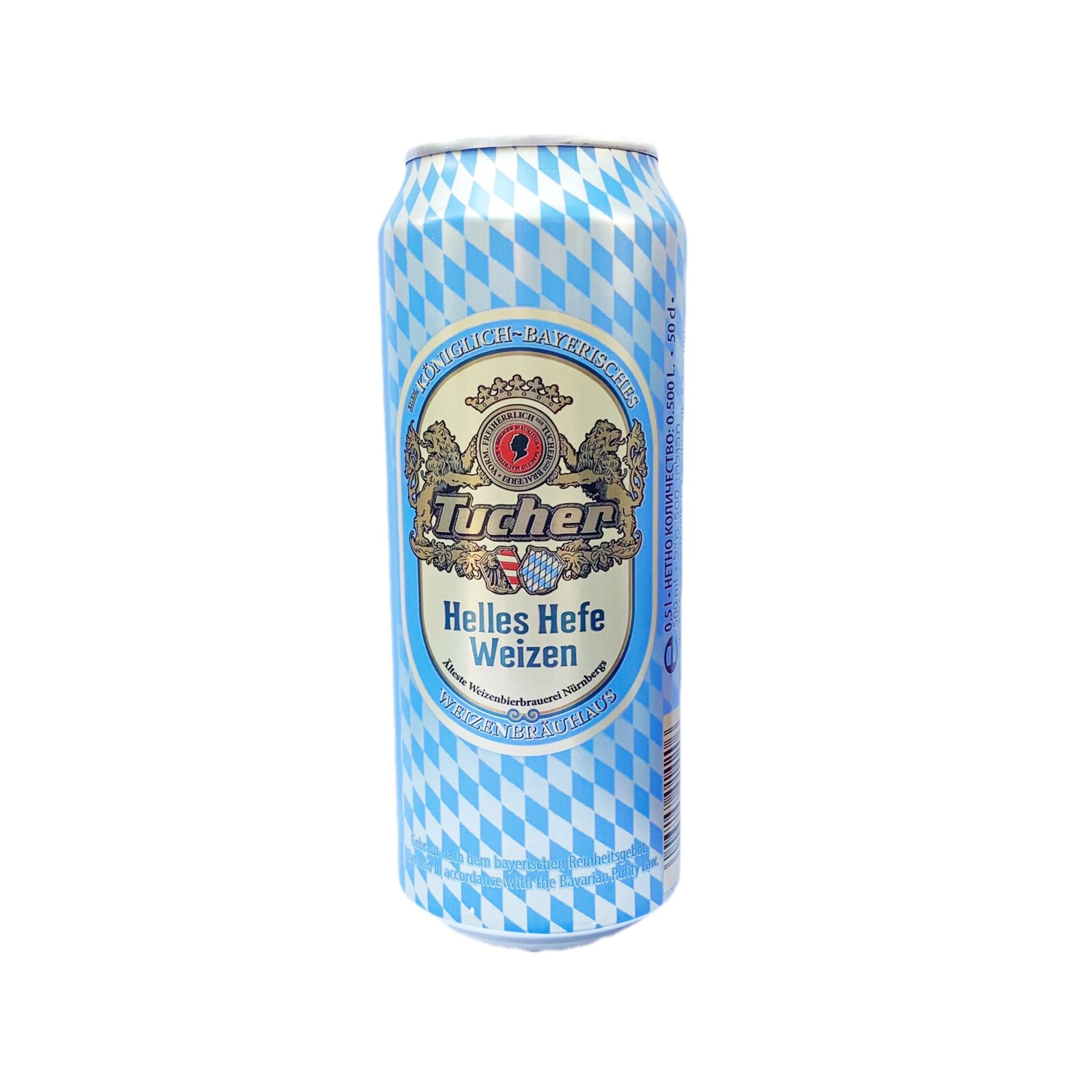 BIA TUCHER HELLES HEFE WEIZEN 5,2% XANH 500ML*24 – BON GROCER