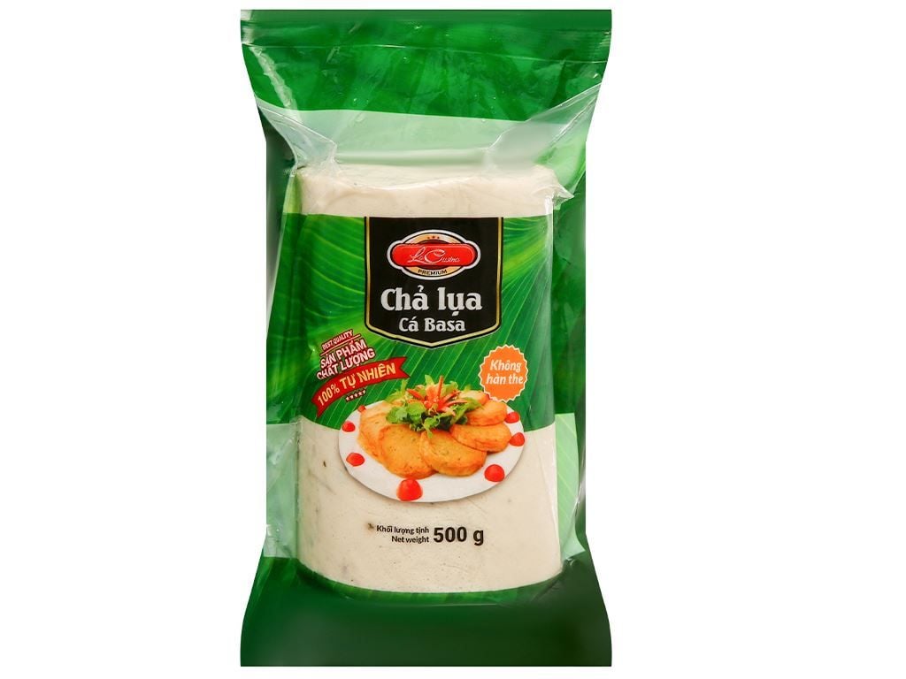 CHẢ LỤA CÁ BASA LC FOOD 500G – BON GROCER