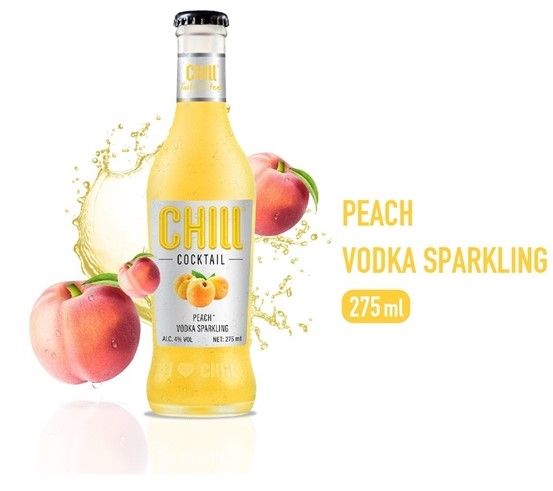 CHILL ORIGINAL PEACH & VODKA 275ML*24 – BON GROCER