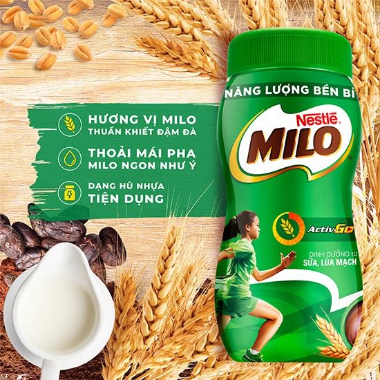 HỘP MILO REGULAR PLASJAR 400G – BON GROCER