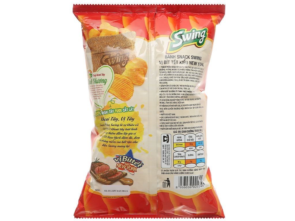 SNACK SWING BÒ 108G – BON GROCER