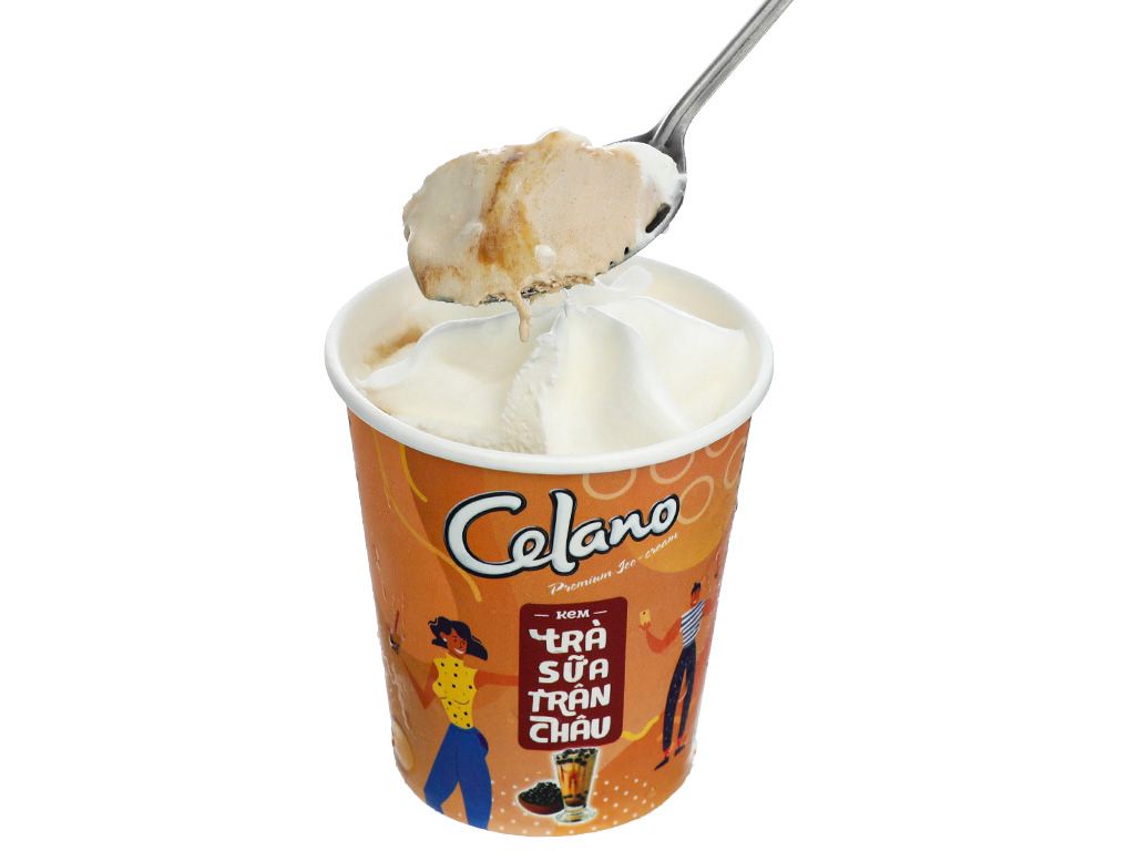 KEM CELANO LY TRÀ SỮA TRÂN CHÂU 130ML – BON GROCER