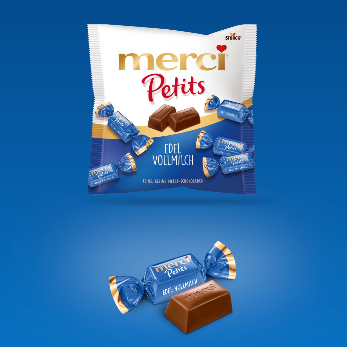 SOCOLA SUA MERCI PETITS EDEL VOLLMILCH 125G – BON GROCER