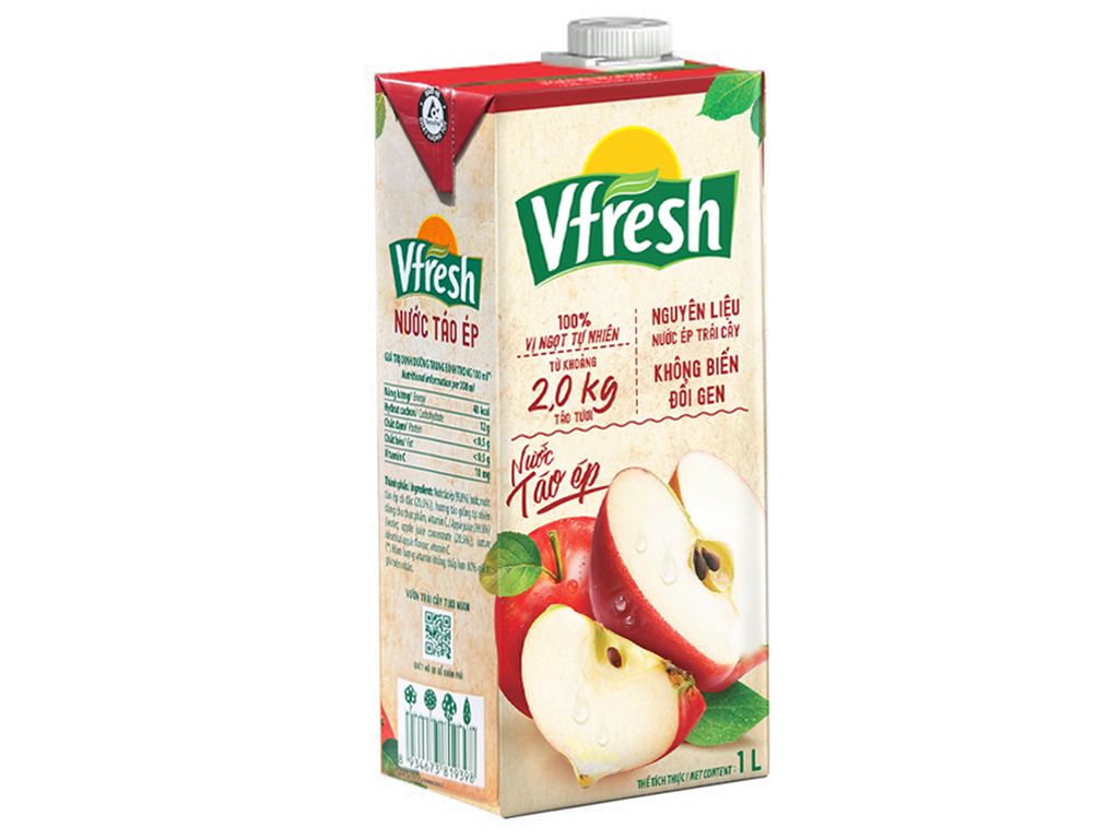 NUOC TAO EP VFRESH 1L*12 – BON GROCER