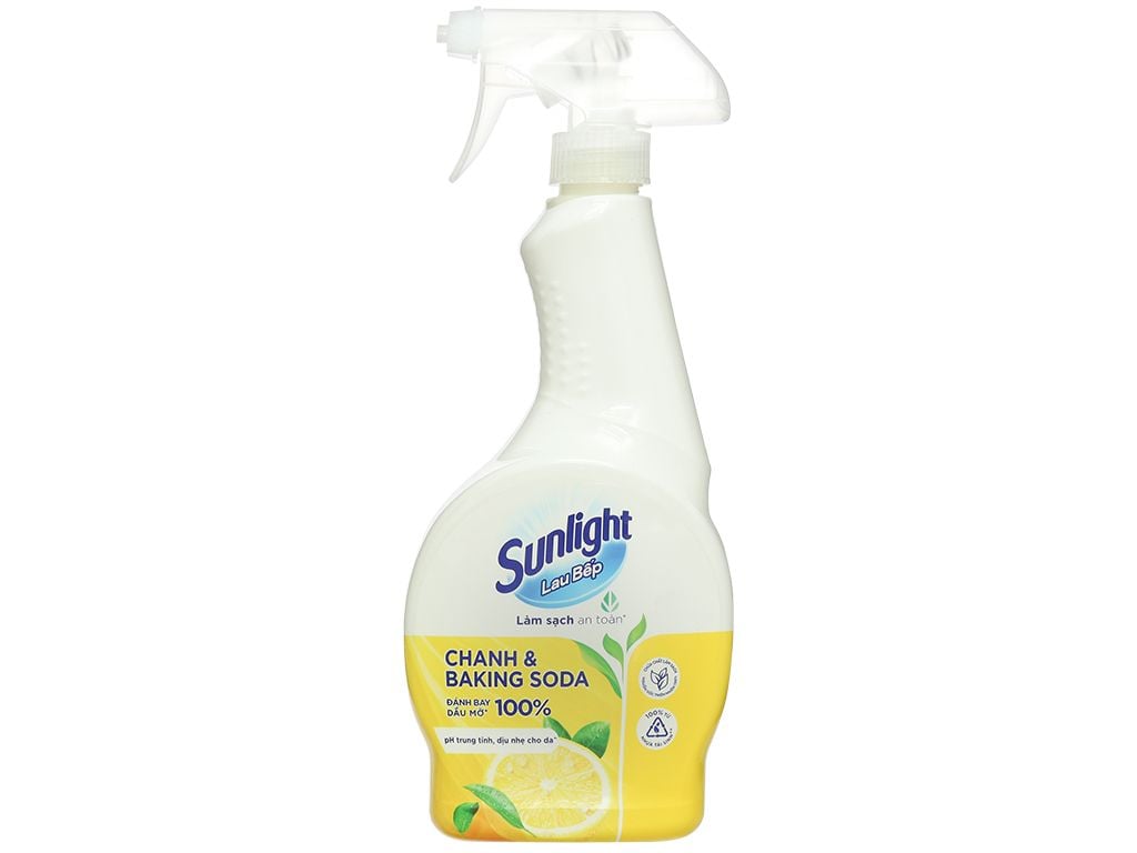 NƯỚC LAU BẾP SUNLIGHT CHANH & BAKING SODA 500ML – BON GROCER