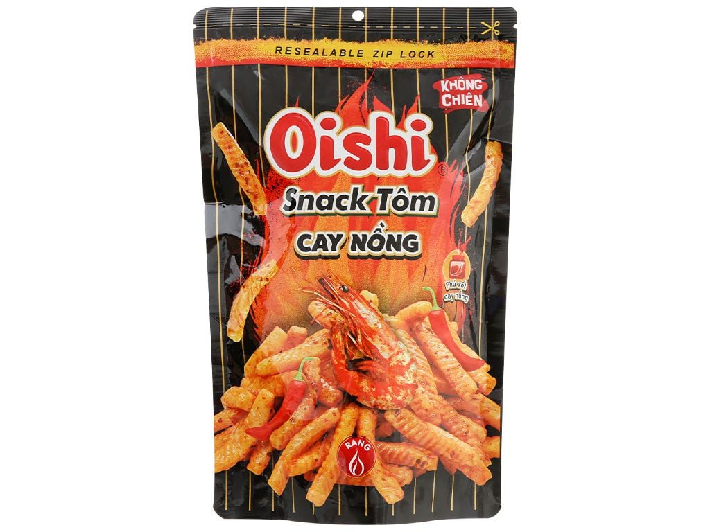 SNACK TÔM CAY NỒNG – BON GROCER