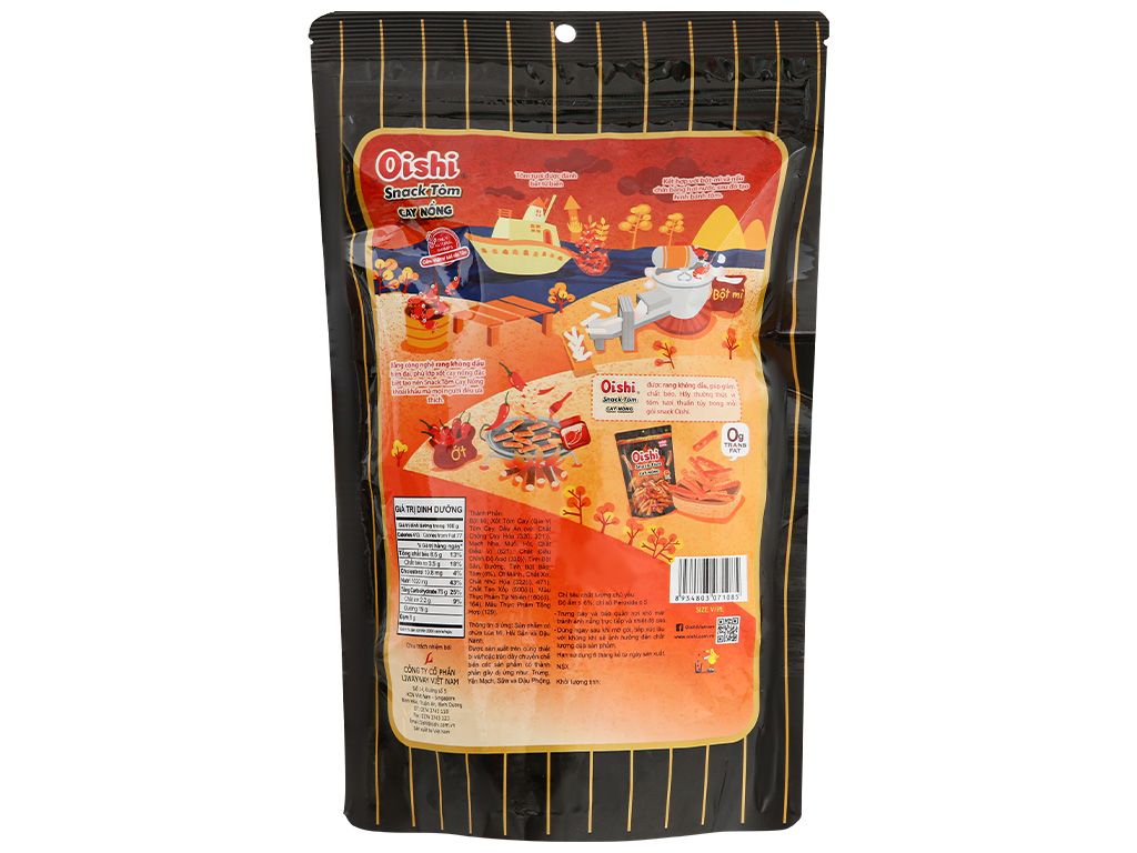 SNACK TÔM CAY NỒNG – BON GROCER