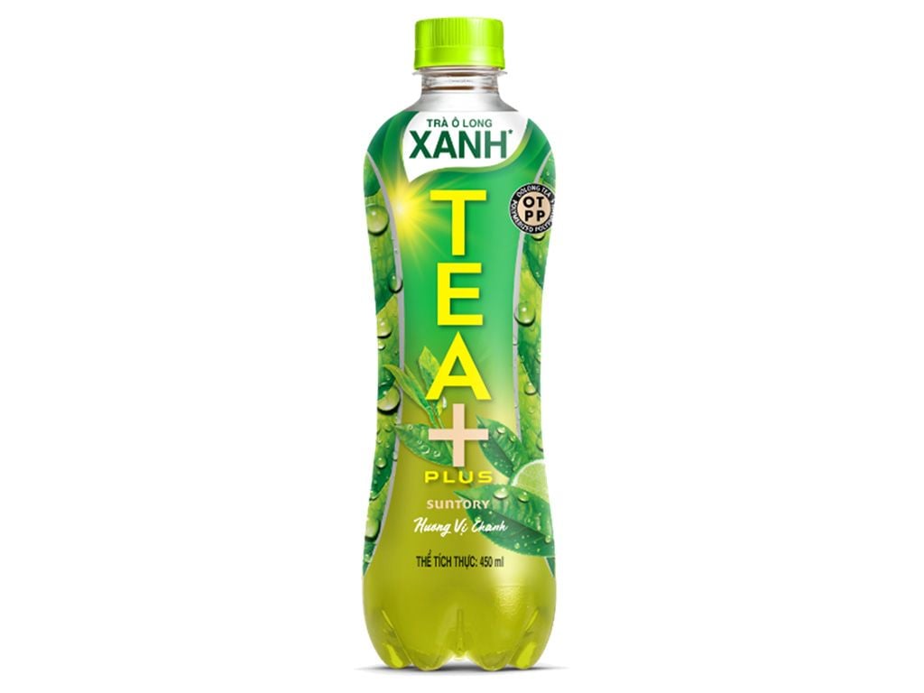 TRA OLONG XANH TEA+PLUS HUONG CHANH 450ML*24 – BON GROCER