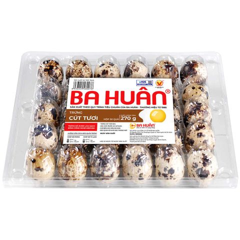 TRỨNG GÀ TA HỘP 6 BA HUÂN – BON GROCER