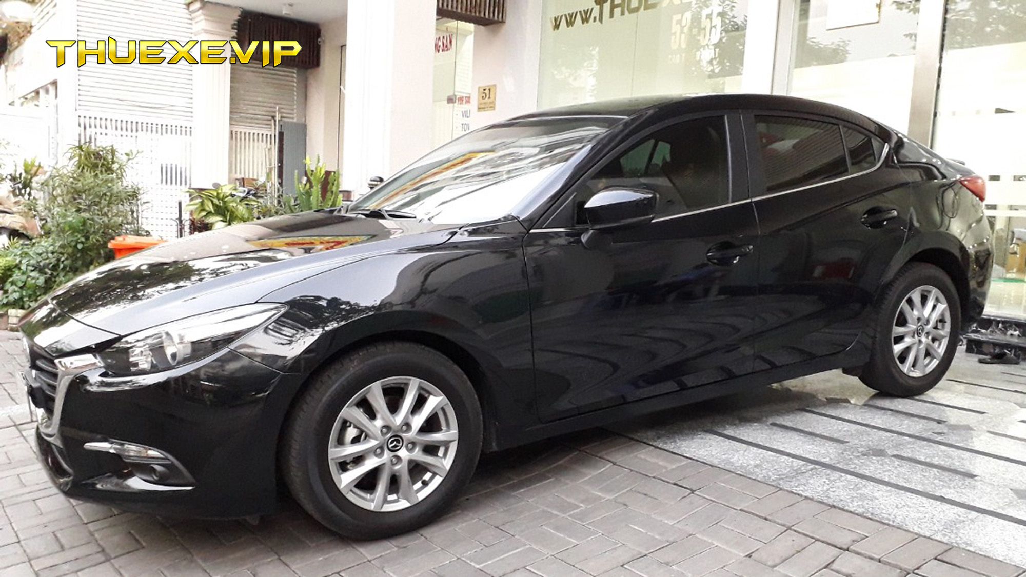 Mazda 3 VIP car rental in HCM City - thuexe.vip