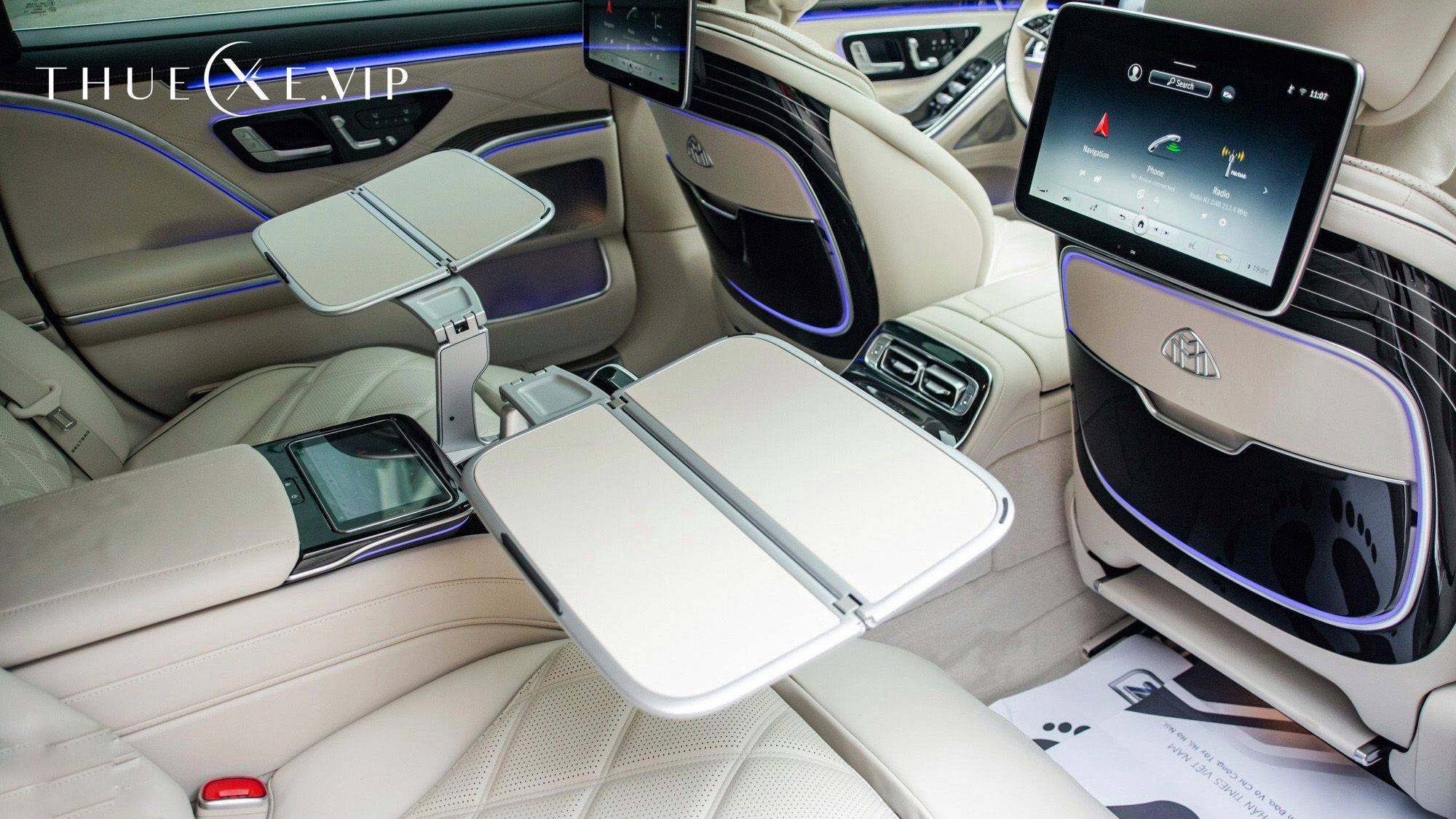 Mercedes S680 Maybach VIP car rental in HCM City - Mer S500, S450, S65 ...
