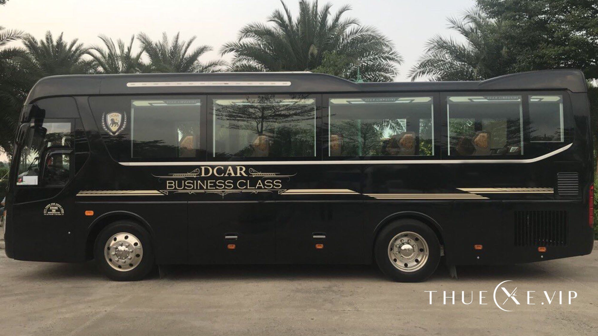 LIMOUSINE DCAR 18 seats VIP car rental in HCM City - thuexe.vip