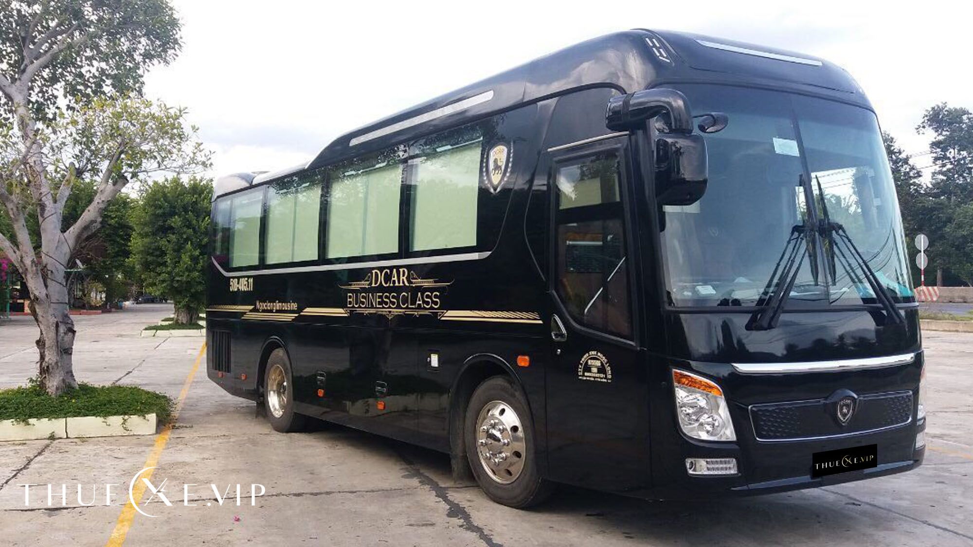 LIMOUSINE DCAR 18 seats VIP car rental in HCM City - thuexe.vip
