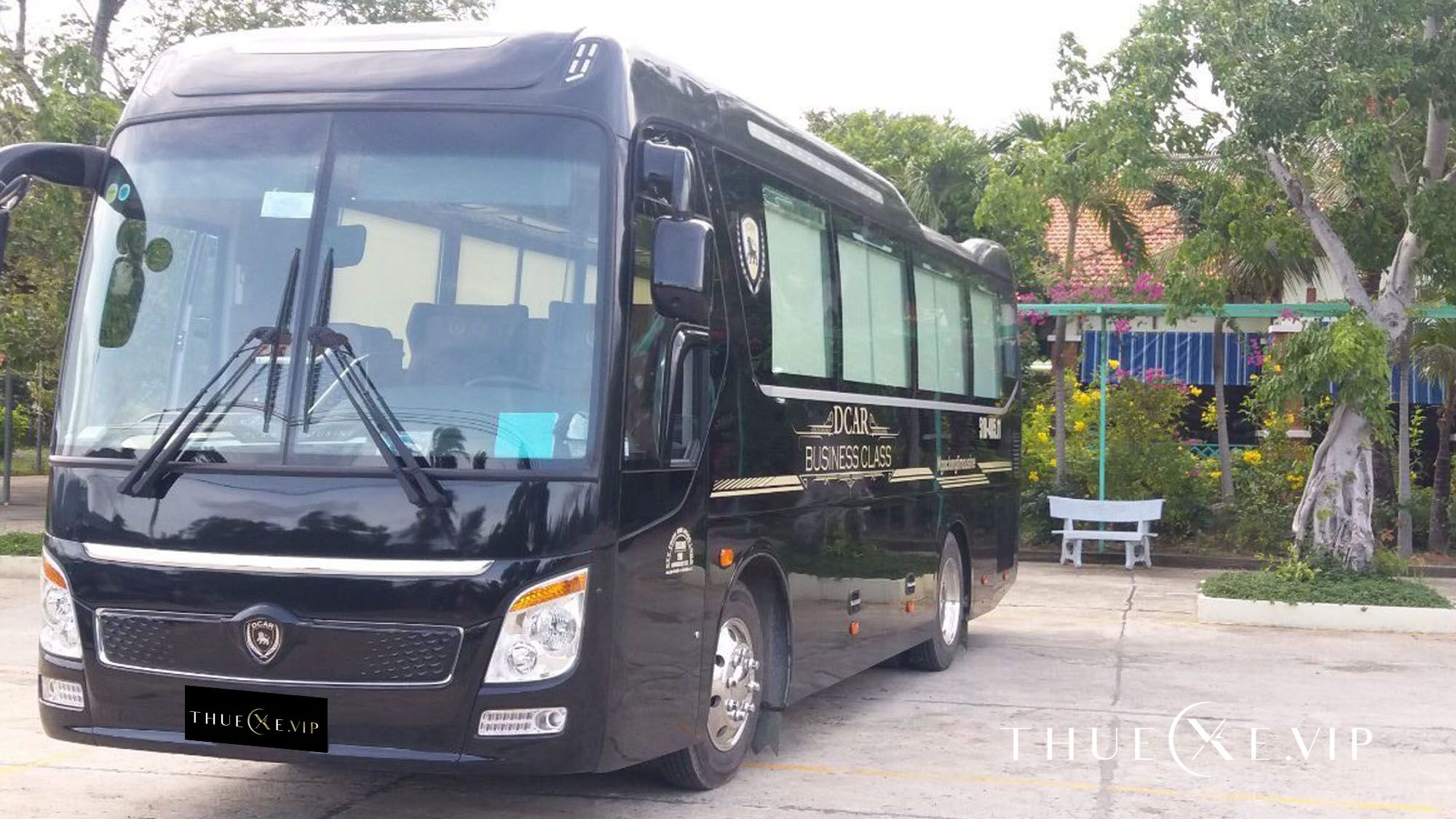 LIMOUSINE DCAR 18 seats VIP car rental in HCM City - thuexe.vip