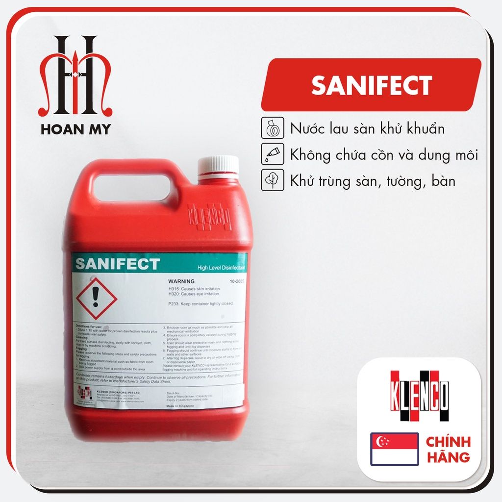 Nước khử khuẩn Sanifect – Hoan My Store