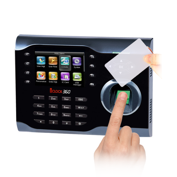Máy chấm công vân tay ZKTeco iclock 360