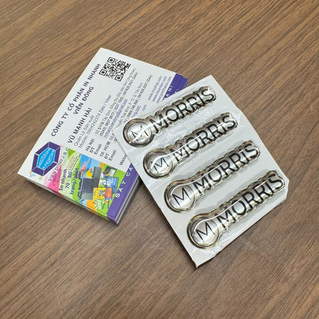 Tem 3d epoxy – In Viễn Đông