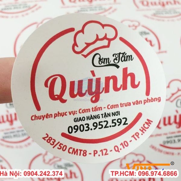 tem dán decal shop – In Viễn Đông