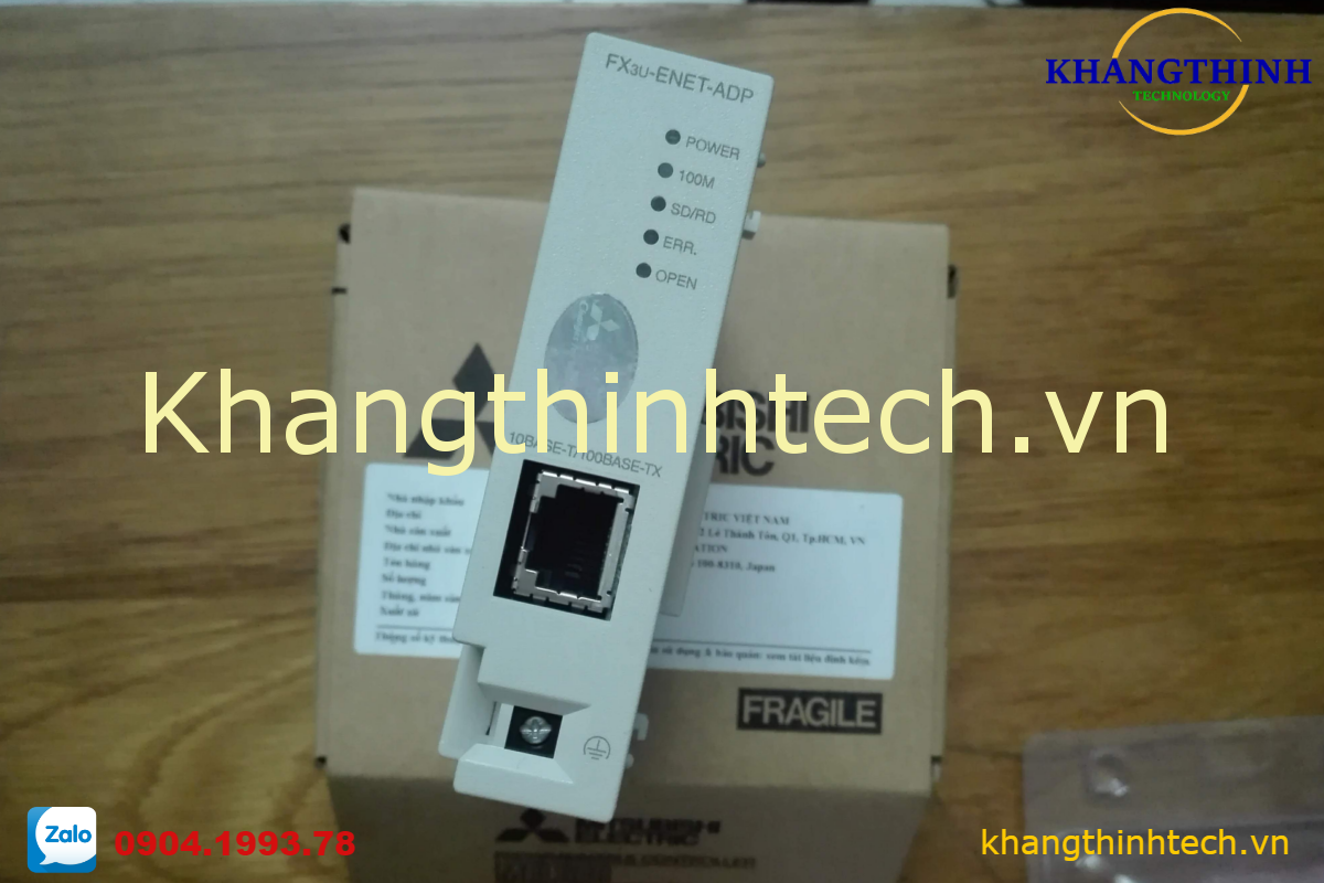 FX3U-ENET-ADP – NHÀ TÍCH HỢP GIẢI PHÁP TỰ ĐỘNG HÓA CHO NHÀ MÁY