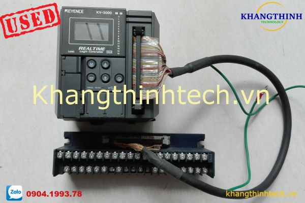 KV-3000 PLC KEYENCE CŨ – NHÀ TÍCH HỢP GIẢI PHÁP TỰ ĐỘNG HÓA CHO NHÀ MÁY