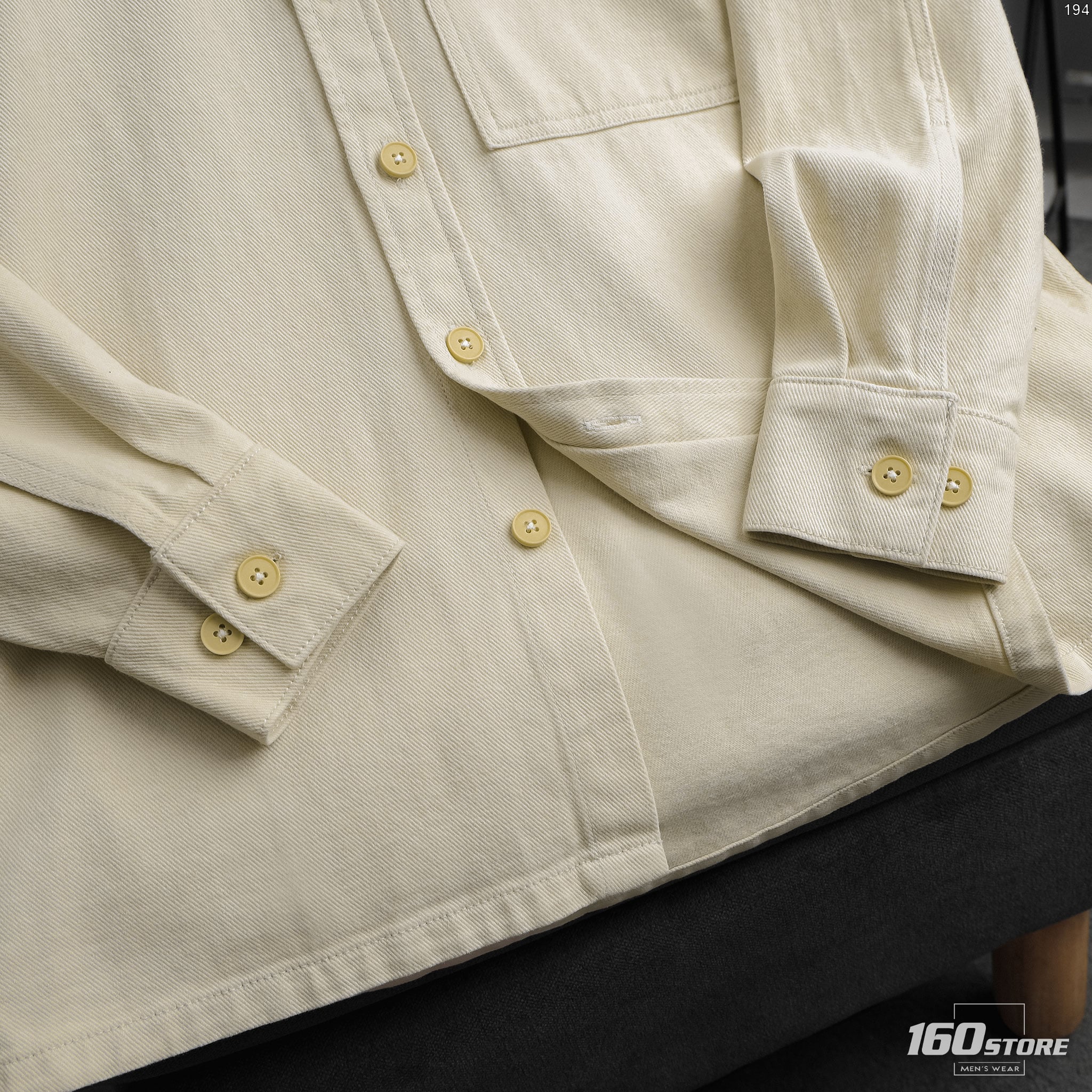 Áo Khoác Jacket Nam ICONDENIM Kaki Big Pocket Form Relax