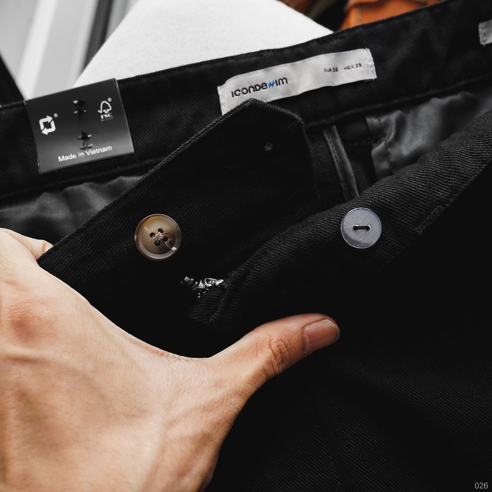 Quần Kaki Nam ICONDENIM Form Straight Fit