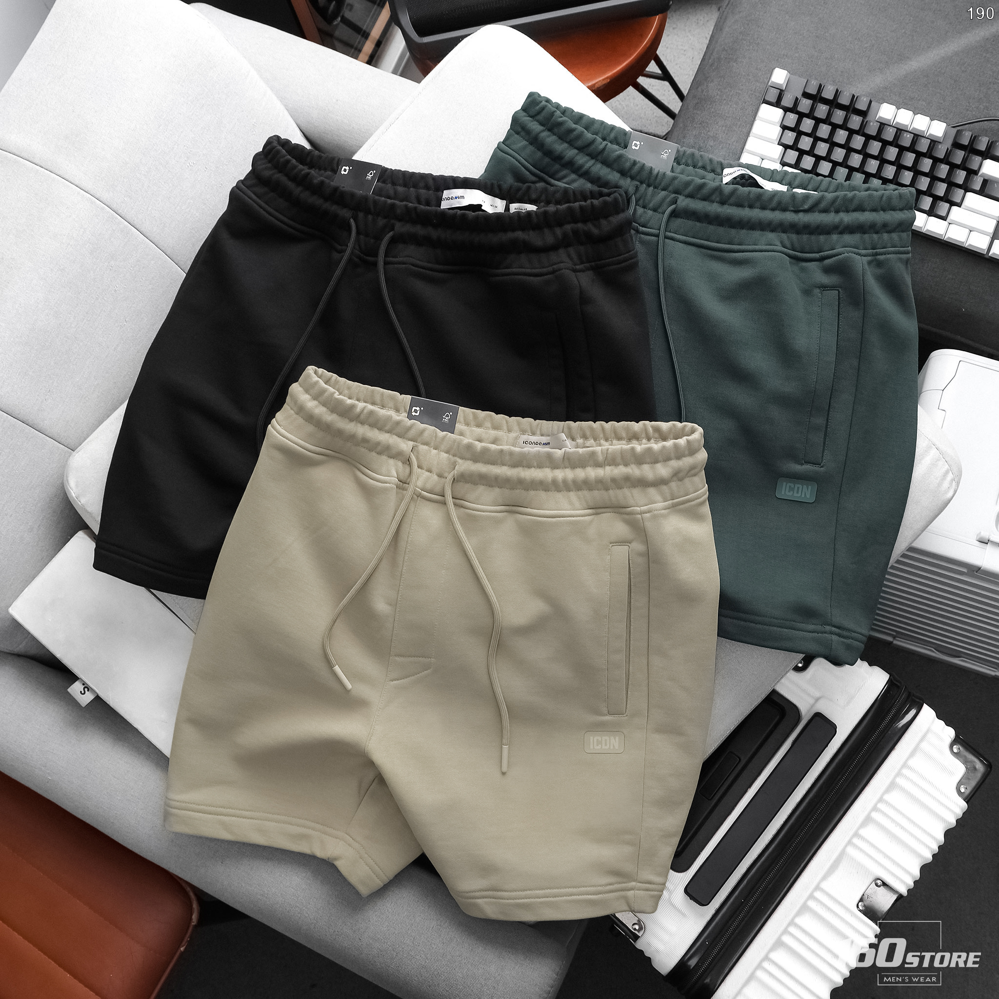 Quần Short Nam ICONDENIM Flexible