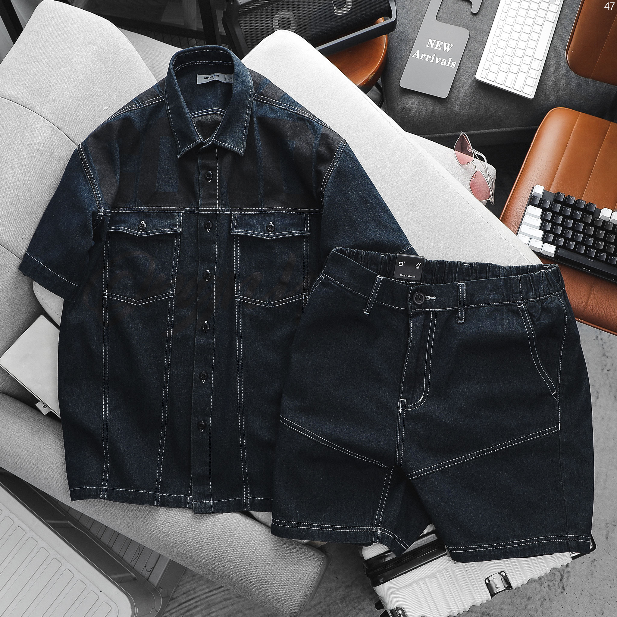 Set Đồ Nam ICONDENIM Denim Printed Sack Type