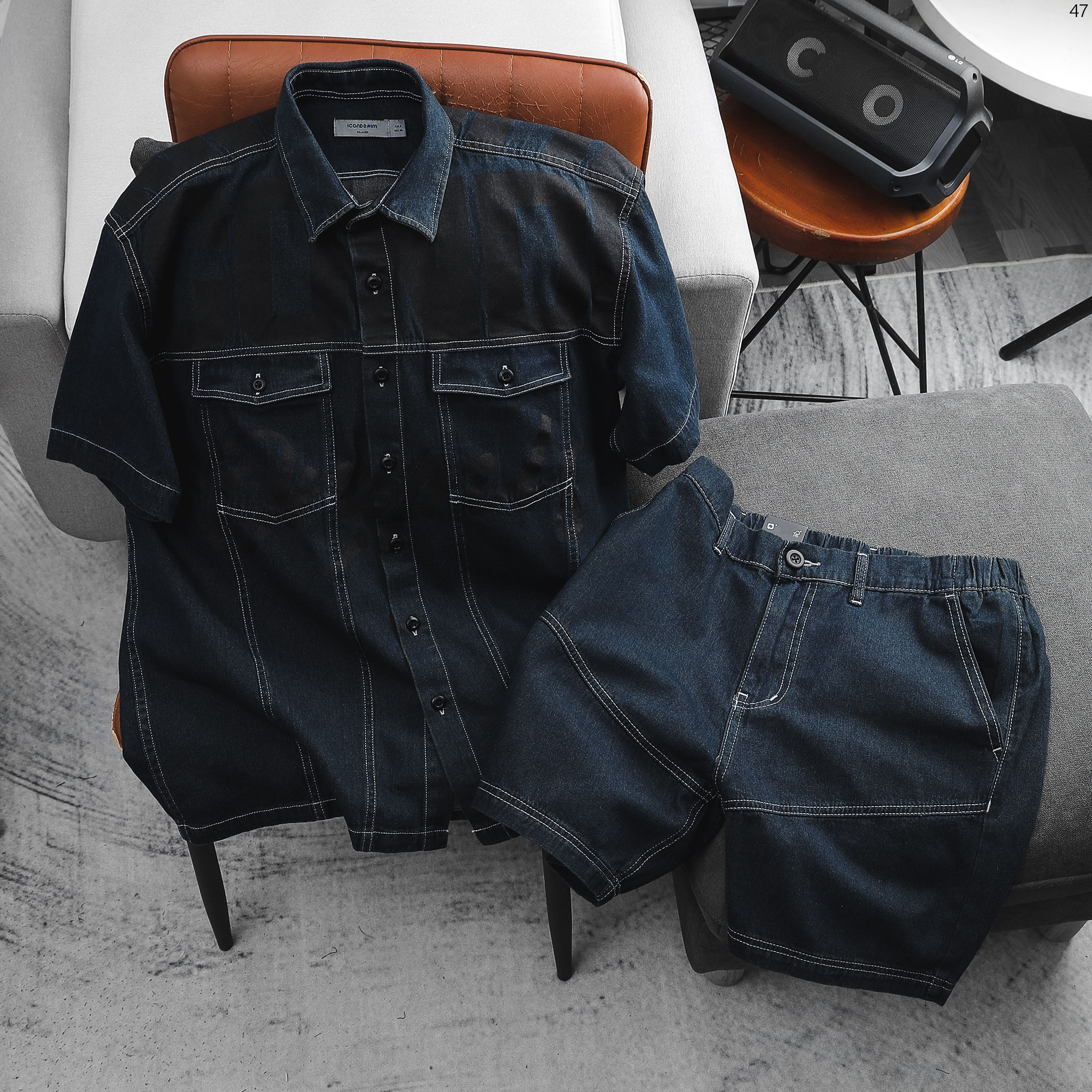 Set Đồ Nam ICONDENIM Denim Printed Sack Type