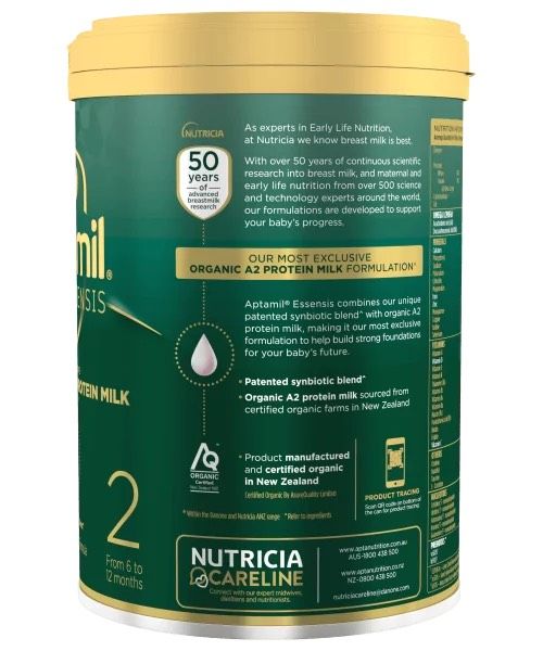 Sữa bột Aptamil Essensis số 2 cho bé từ 6-12 tháng (900g) – Shop Vinaquick