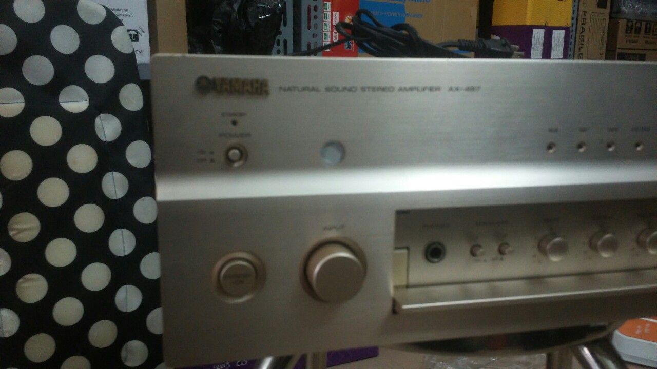 Amply Yamaha AX 497 - Hàng trưng bày – VIDIA