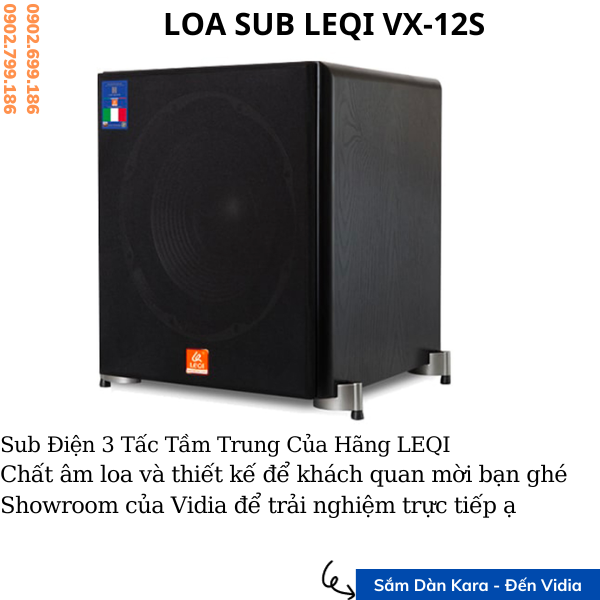 Loa Sub LEQI VX-12S – VIDIA